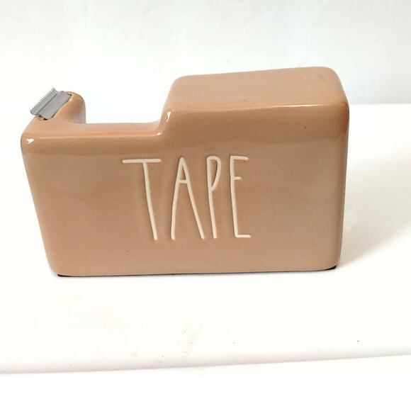 Rae Dunn | Office | Rae Dunn Tape Dispenser Tan Brown Artisan ...